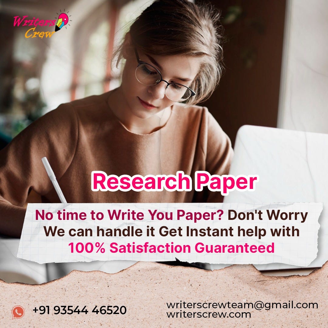 Master the Research Paper: Writing Services by Writerscrew | by Writers ...