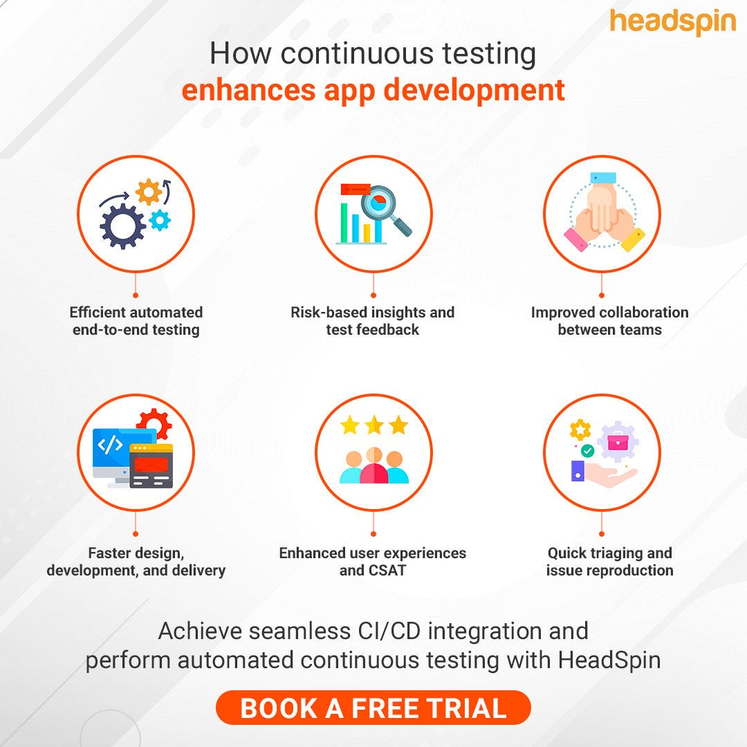 How continuous testing enhance app development - Matthew Allen - Medium