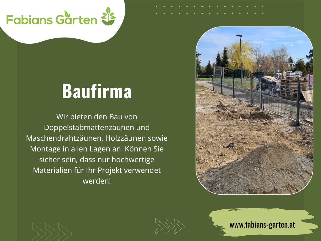 Baufirma - Fabians Garten - Medium