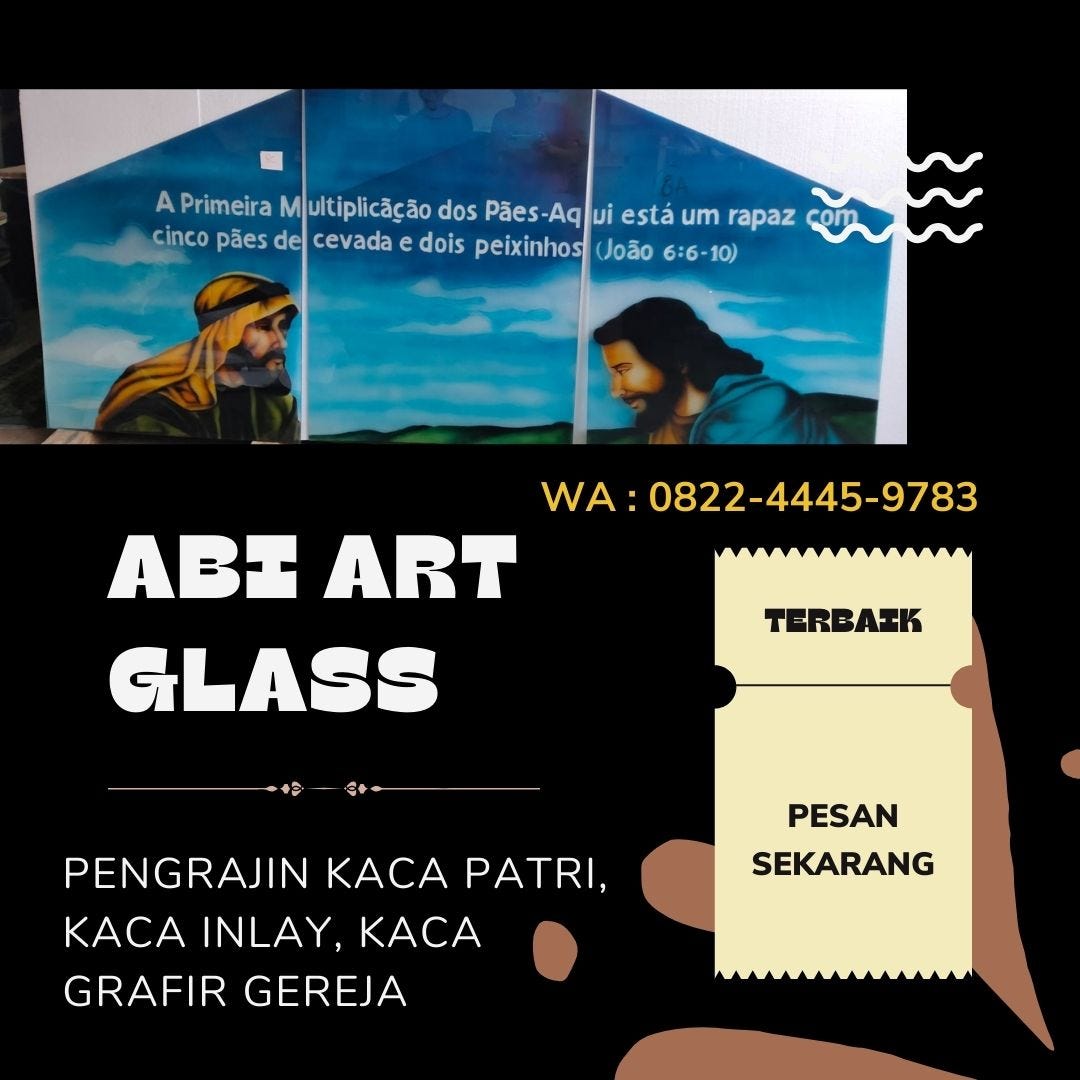 Kerajinan KACA PATRI | KACA INLAY | KACA GRAFIR GEREJA Pamekasan, WA ...