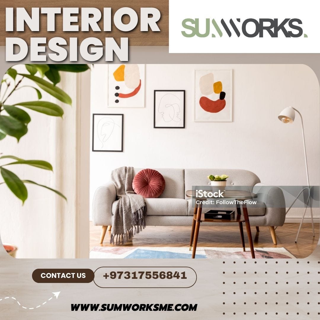 Interior Designers For Home Bahrain At Sum Works - Sumworks W.L.L - Medium