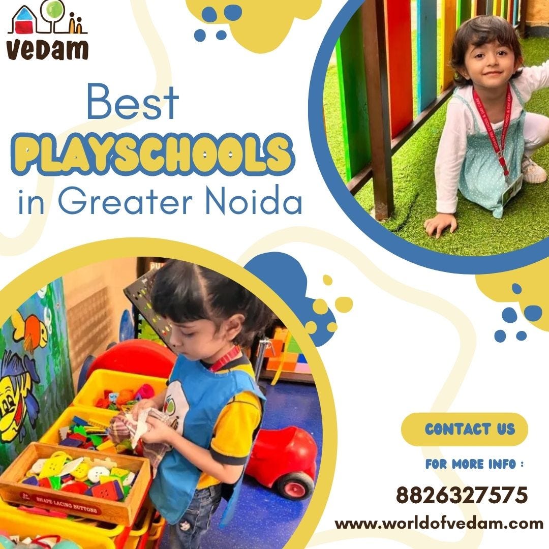 Best Playschools in Greater Noida - Vedam Preschool - Medium