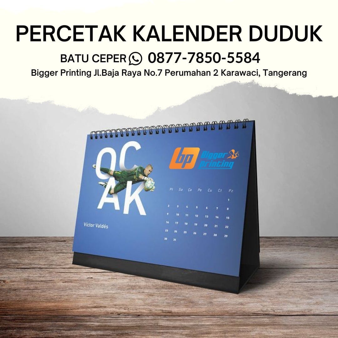 PERCETAKAN KALENDER DUDUK BATU CEPER TANGERANG - Cetakkalender Tngrng ...