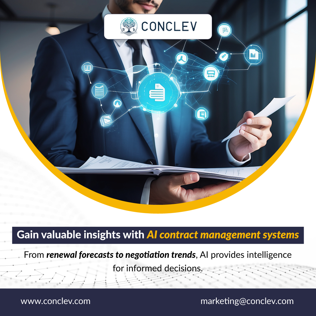 Unlocking Contractual Insights: AI’s Role in Contract Management Intelligence - Conclev - Medium