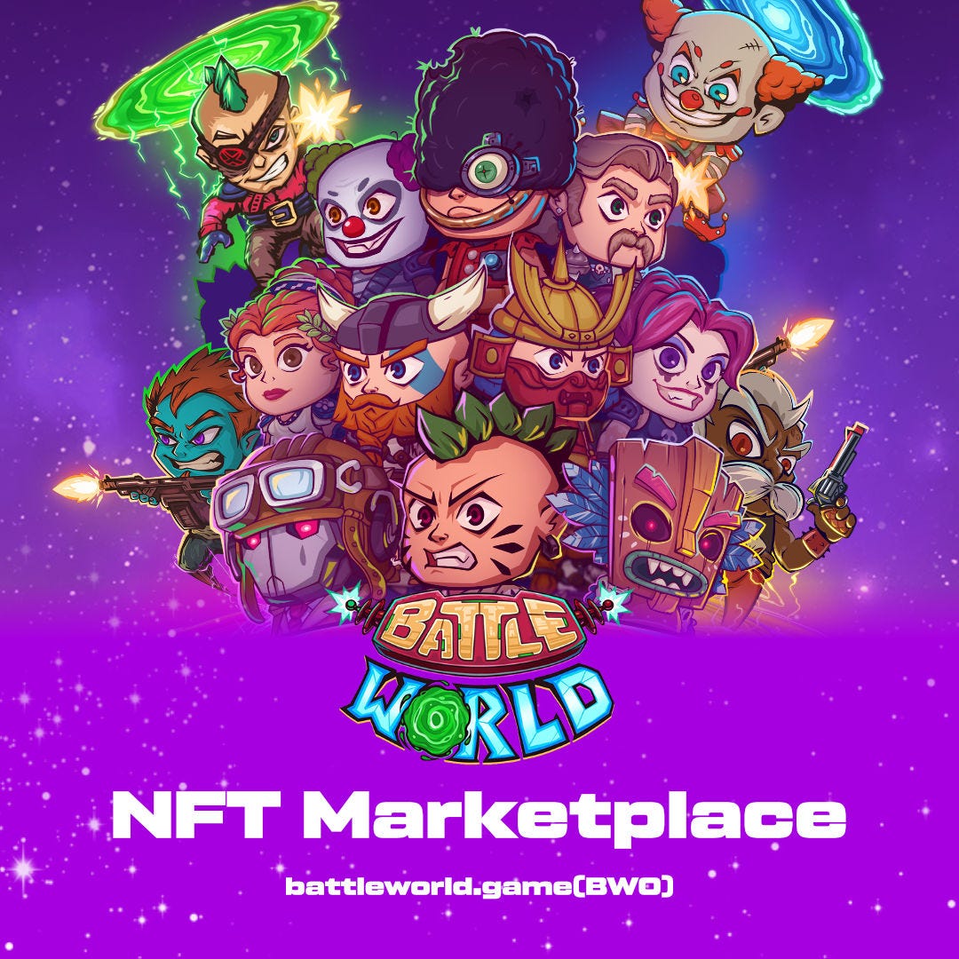 NFT Marketplace - Battleworld_game - Medium