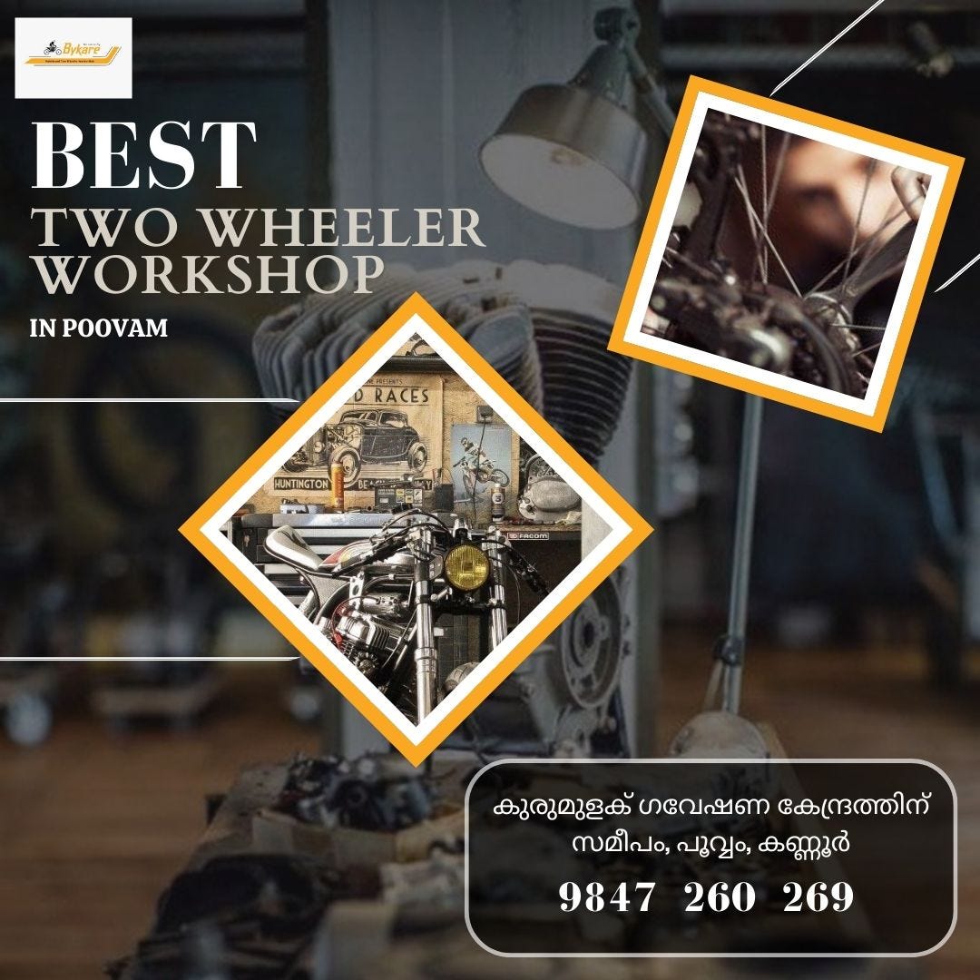 Best two-wheeler workshop in Poovam | by Ujisha | Mar, 2024 | Medium
