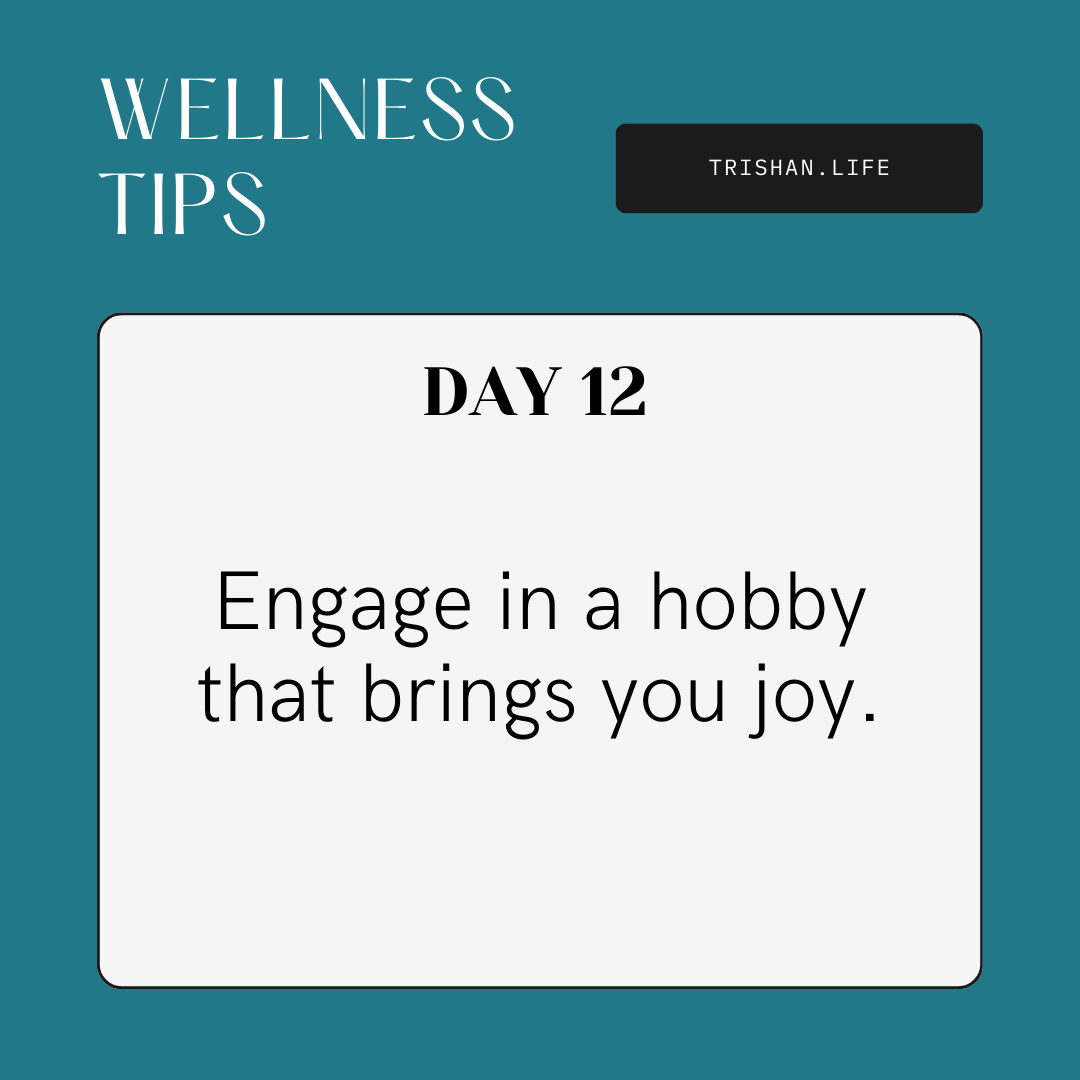 Engaging in a hobby that brings you joy can have numerous physical ...
