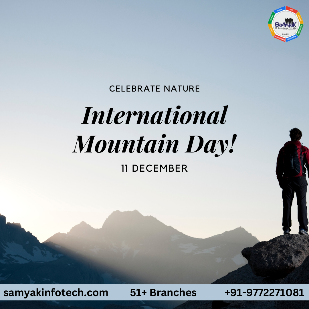 International Mountain Day - Samyak Computer Classes - Medium