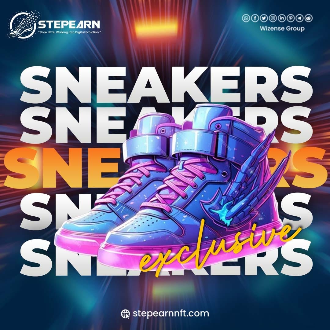 “🔥 Step up your sneaker game with STEPEARN x WIZEN Group! 👟 JOIN NOW ️ ...