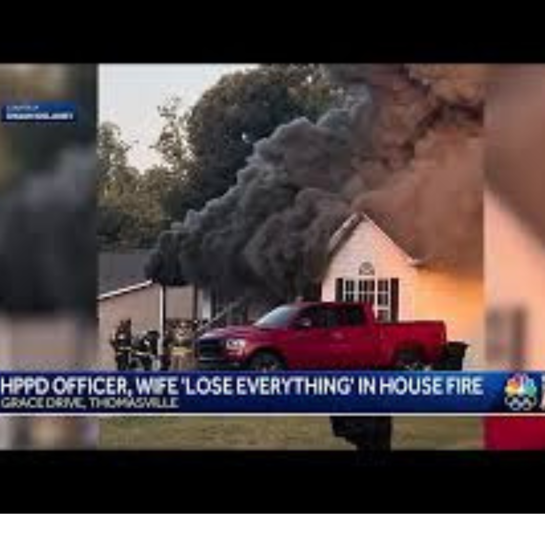 The fire destroyed the home of Officer Jason Cano, a High Point police ...