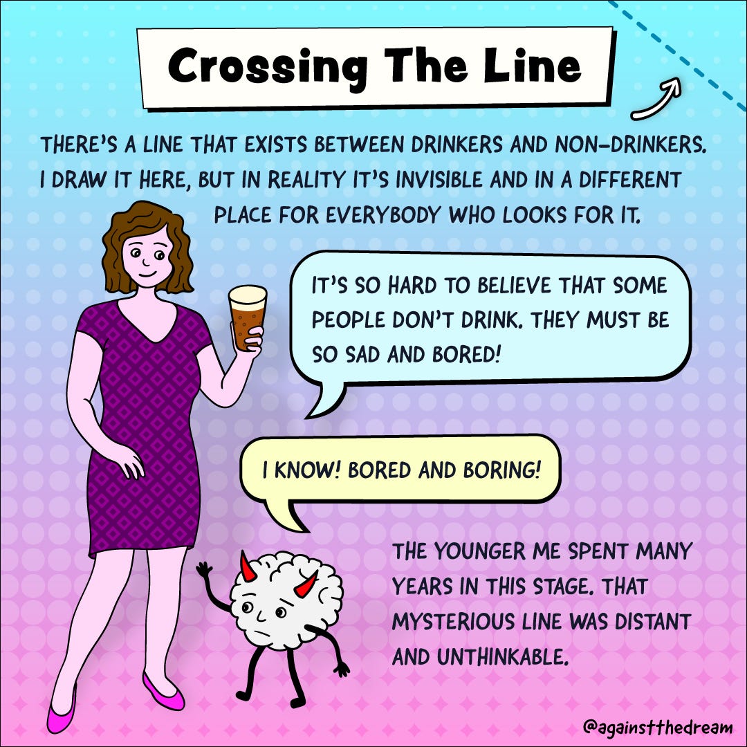 Crossing The Line - Alison Gee - Medium