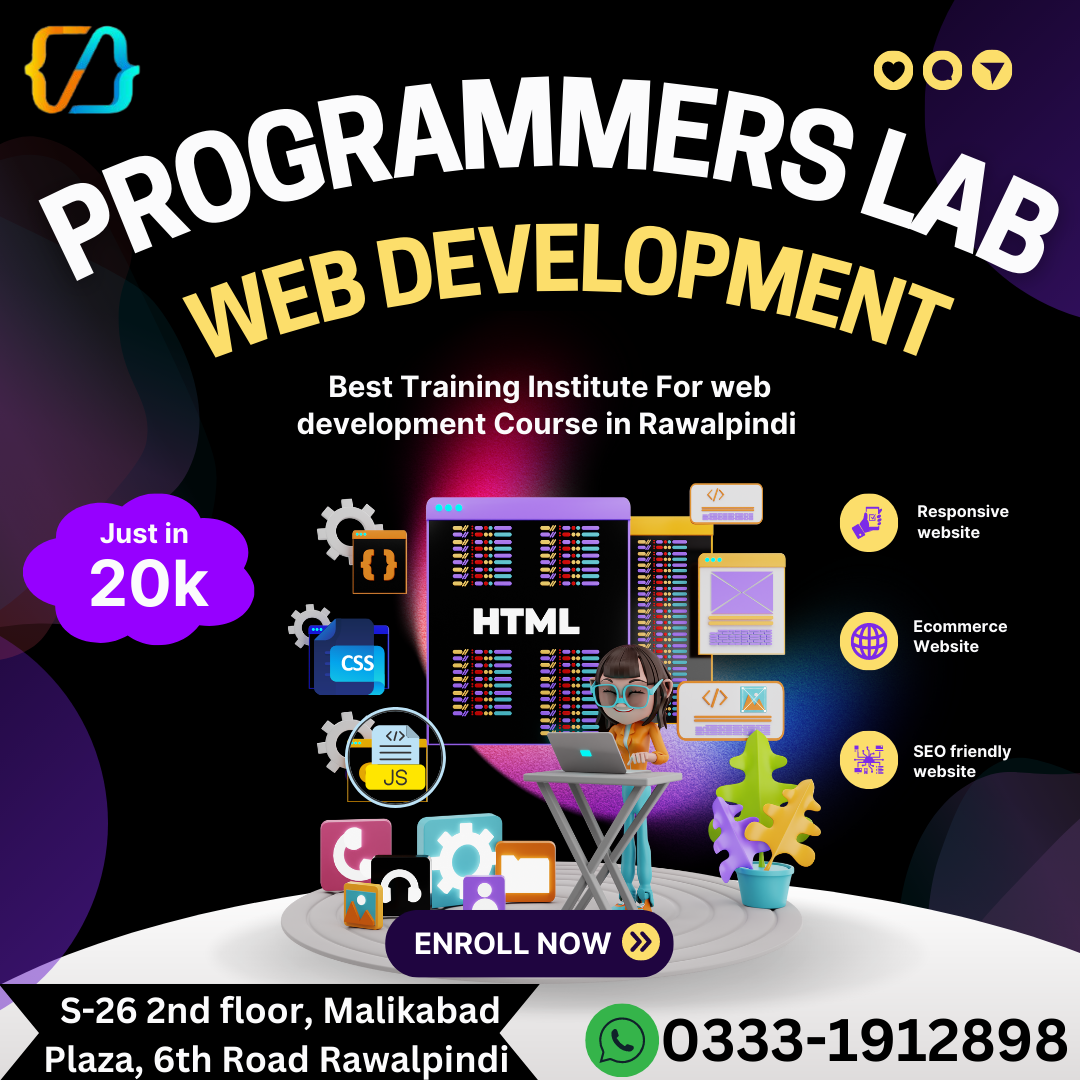 Web development Course in Rawalpindi Islamabad | by Programmers Lab Training Institute | Medium