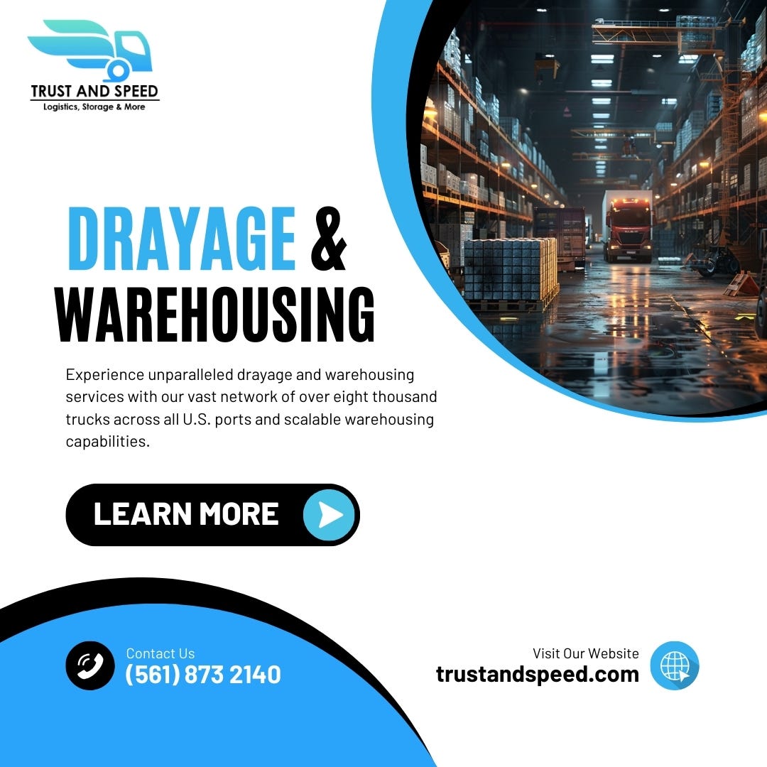 Best Drayage and Warehousing in the USA | Trust and Speed Logistics ...