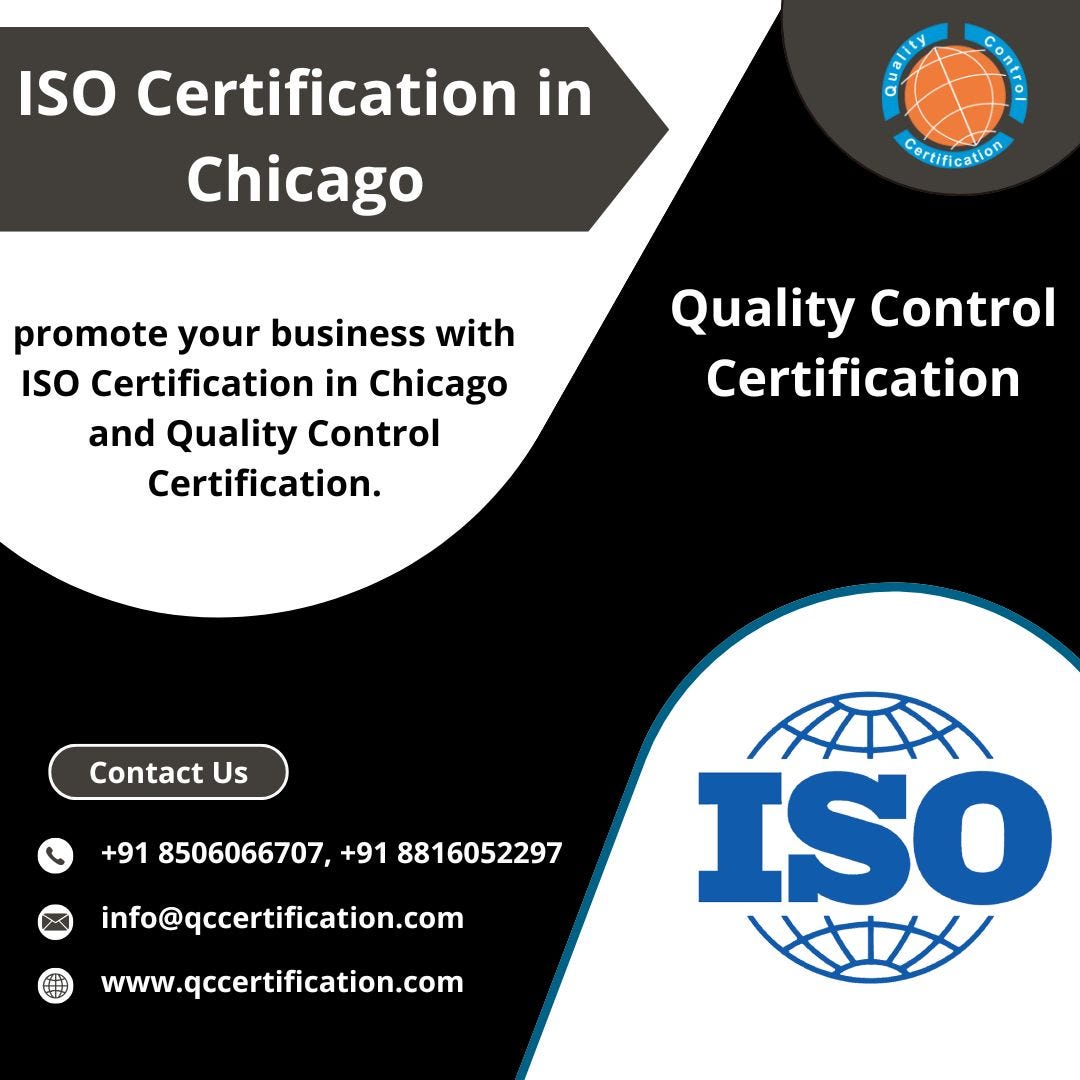 ISO Certification in Chicago | Quality Control Certification ...