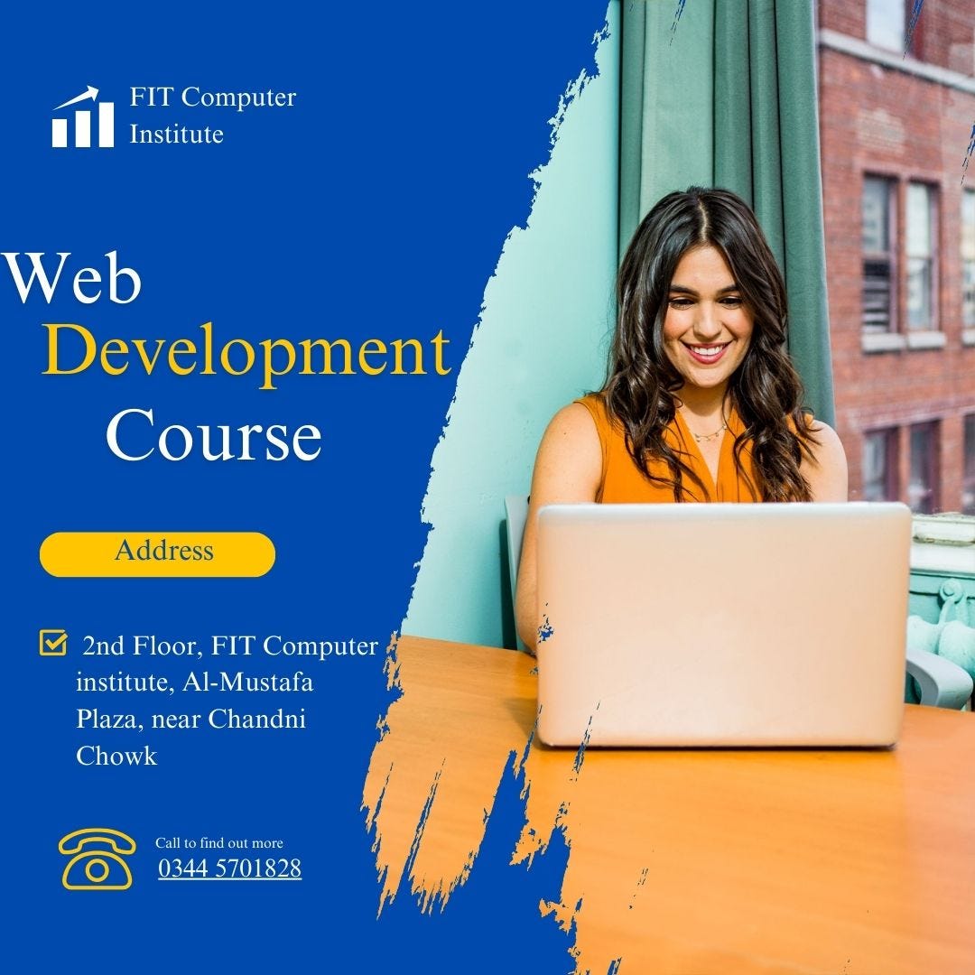 Web Development Course Fee Structure In Rawalpindi Islamabad - FIT ...