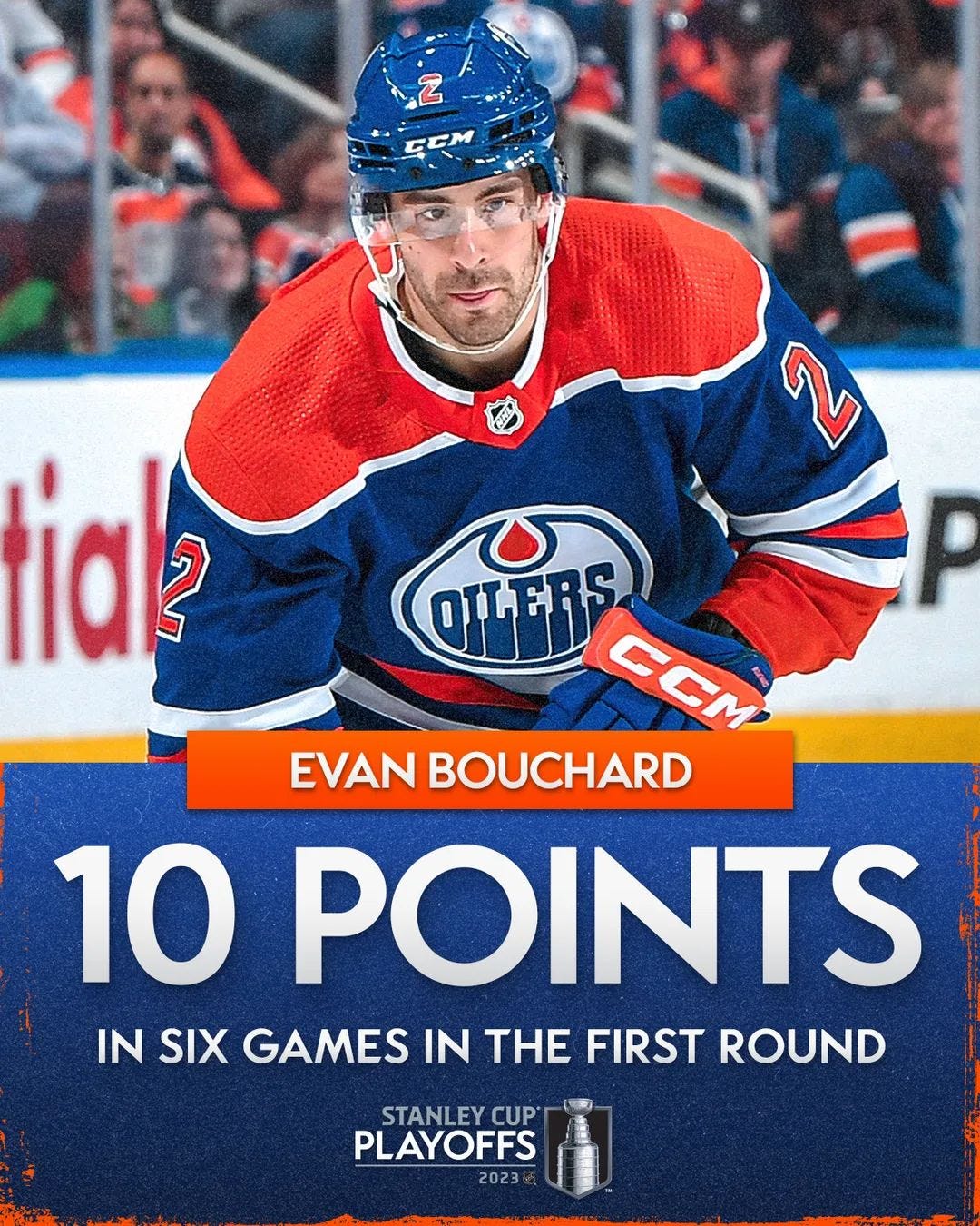 Evan Bouchard makes history with 10 points in Stanley Cup Playoffs | by ...