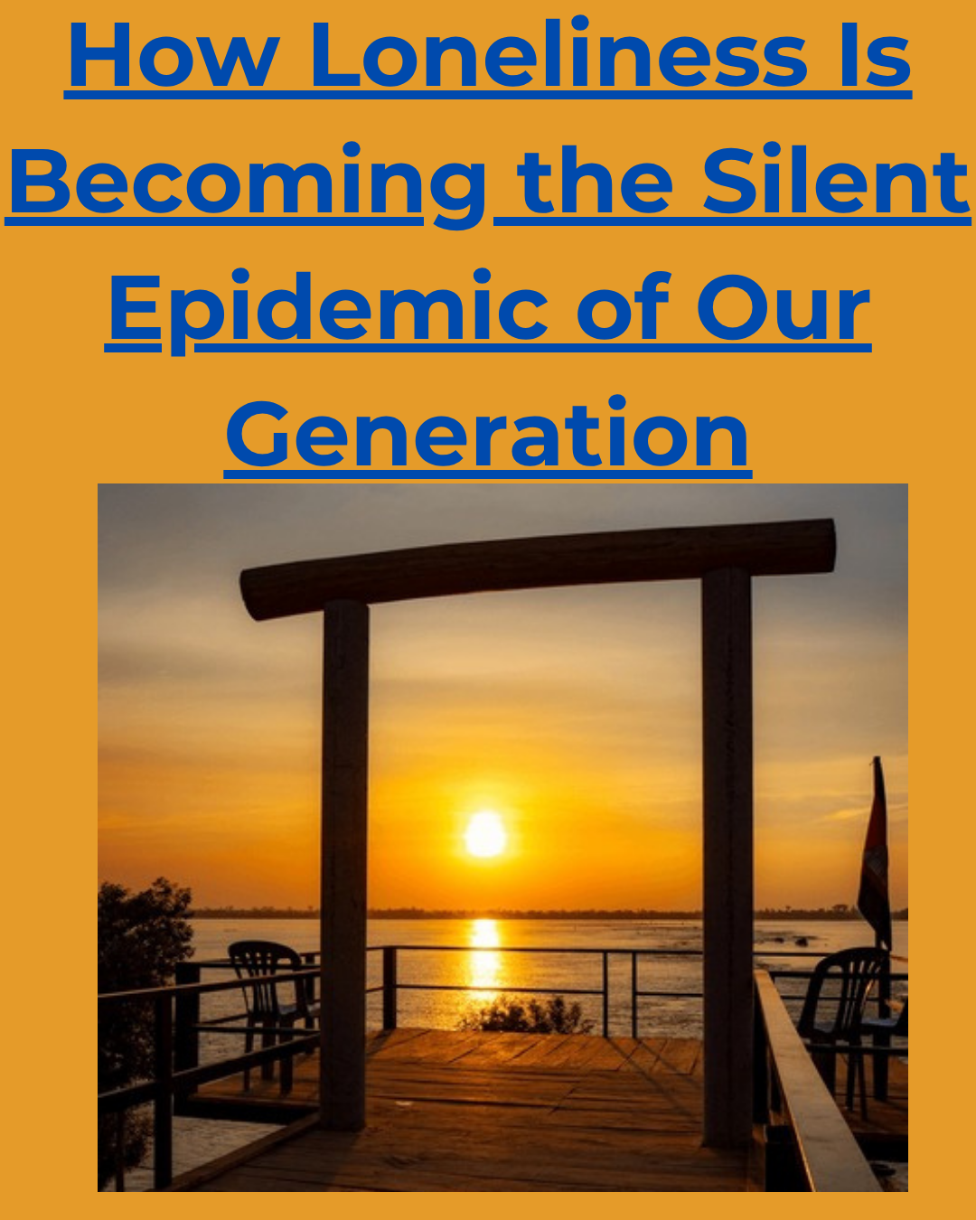 How Loneliness Is Becoming the Silent Epidemic of Our Generation : | by ...