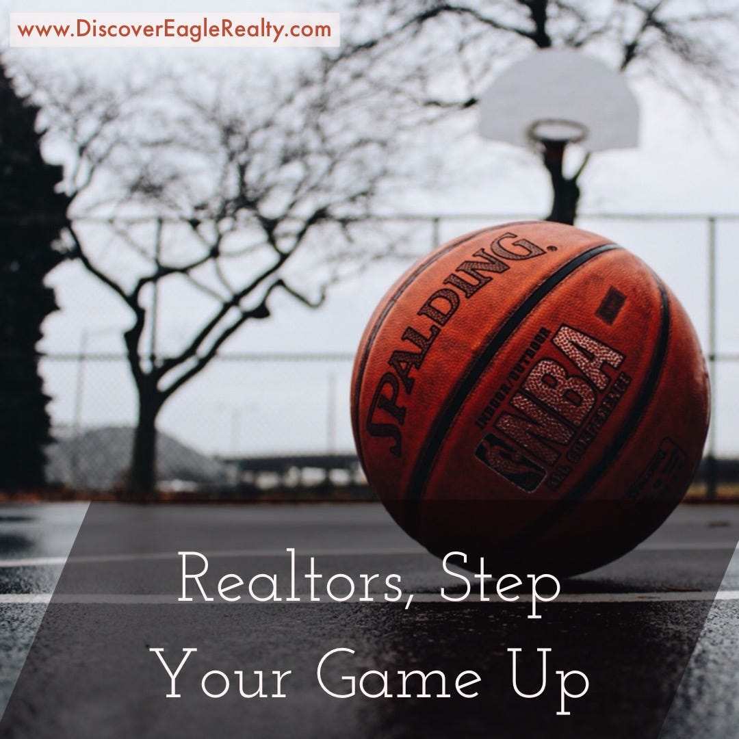 #Realtors, Step Your Game Up. The NBA Finals are here and that means ...