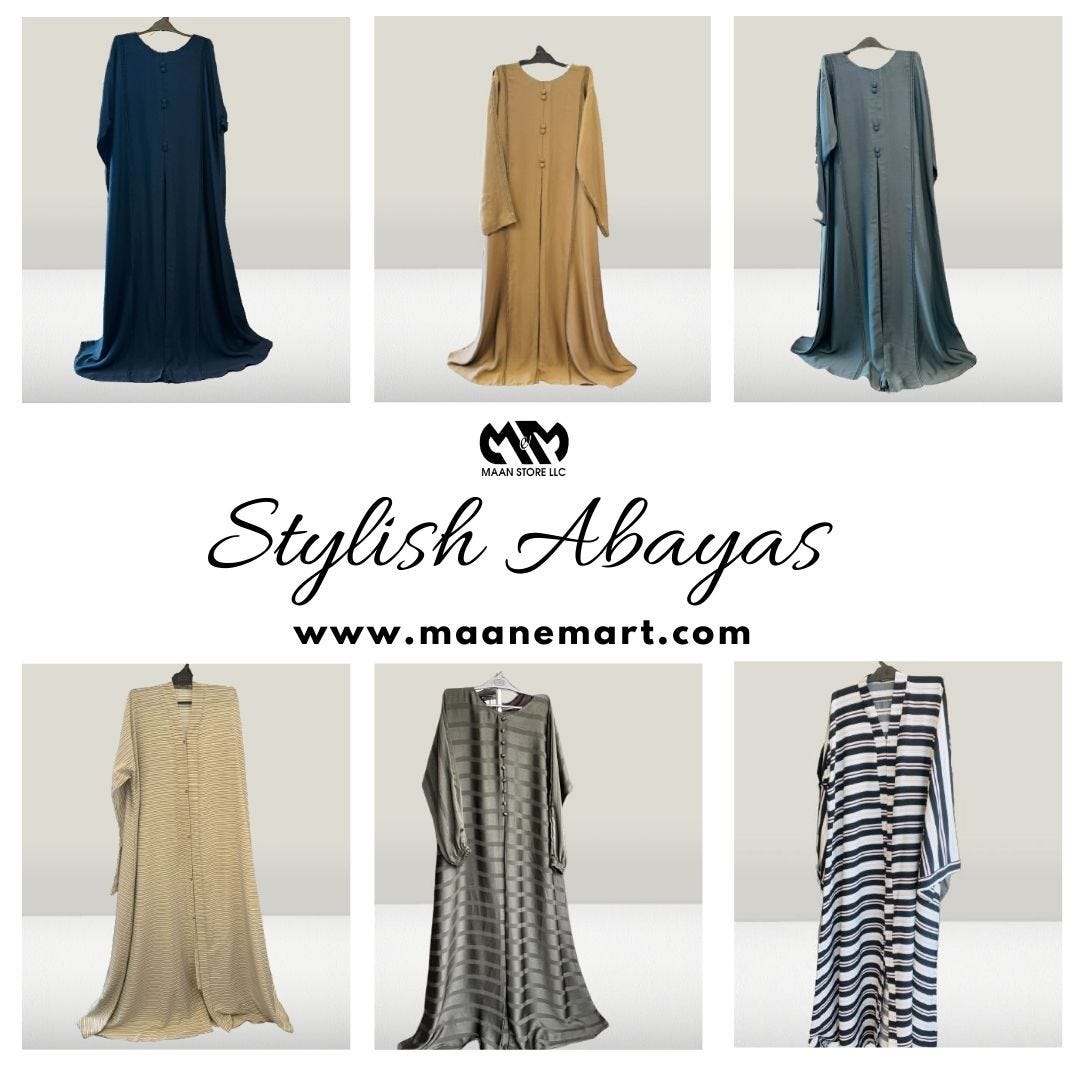 Stylish Abaya, Beautiful Soul! - Maan Store LLC - Medium