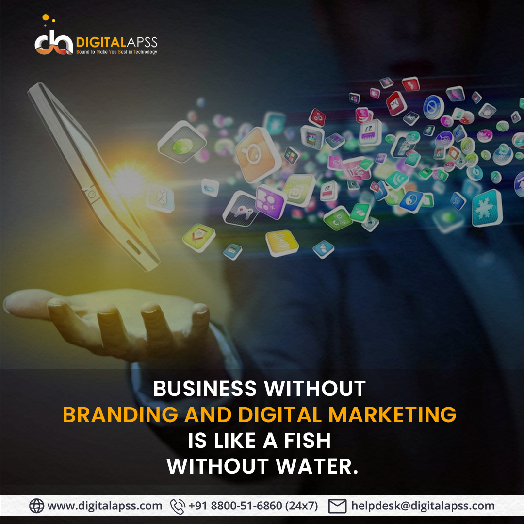 Business without branding & digital marketing is like a fish without ...