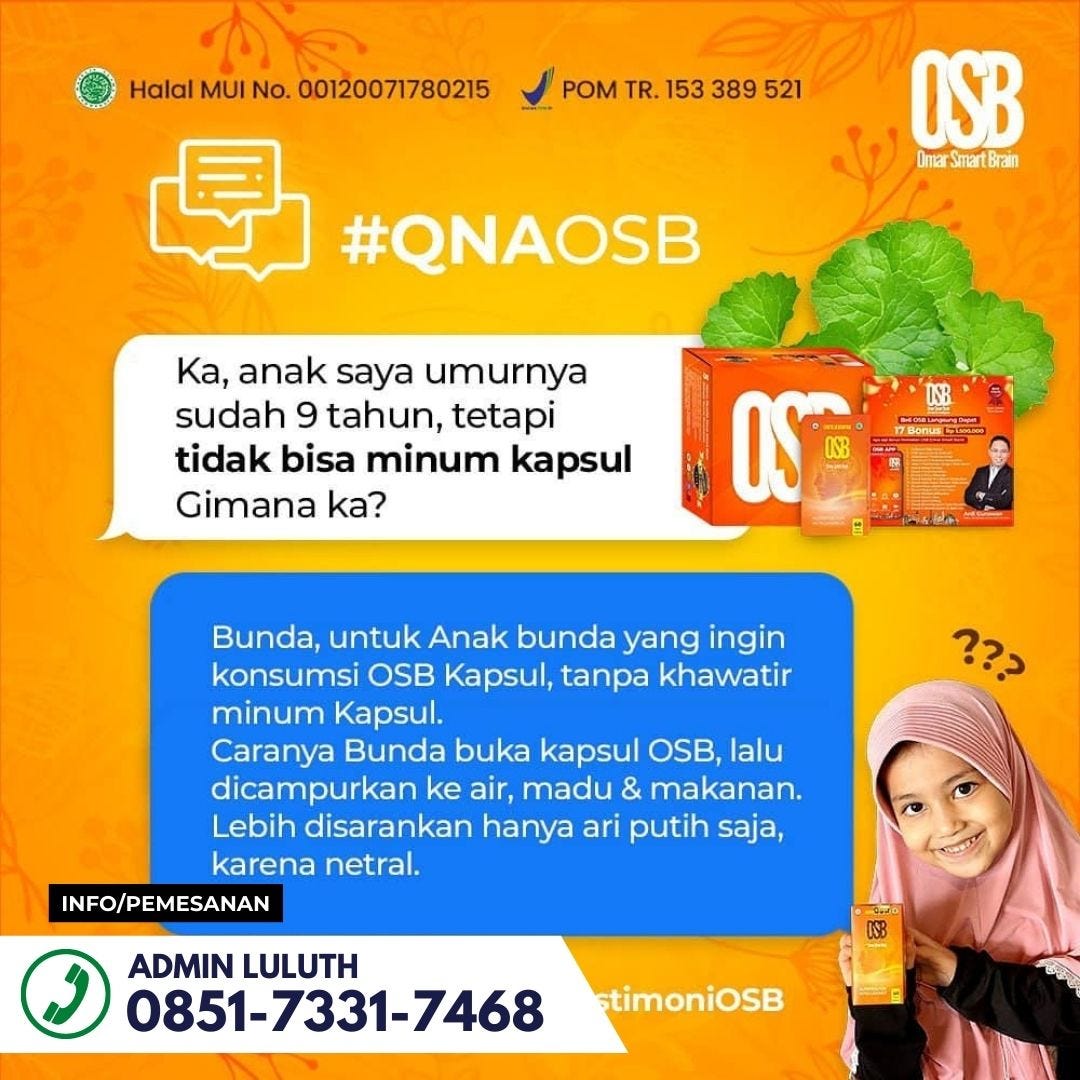 Blitar 0851–7331–7468, Distributor OSB Vitamin Untuk Otak, Vitamin Otak ... Blitar 0851–7331–7468, Distributor OSB Vitamin Untuk Otak, Vitamin Otak ...