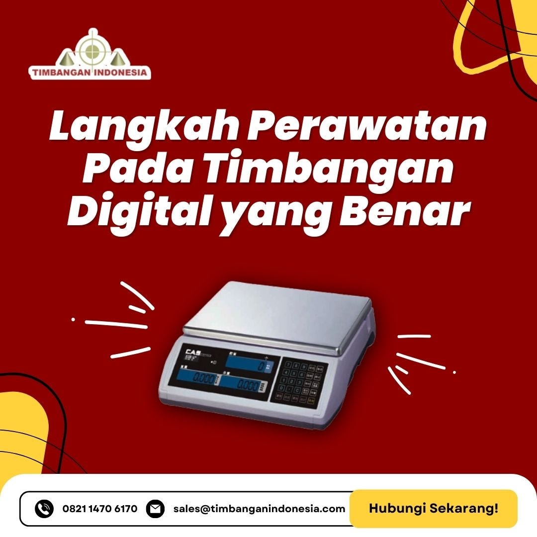 Langkah Perawatan Pada Timbangan Digital yang Benar | by Timbangan ...