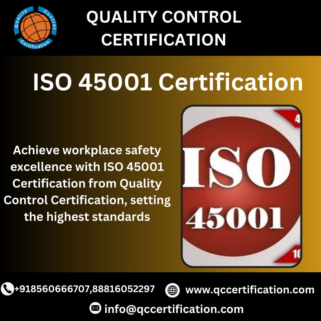 ISO 45001 certification| QC Certification - Vaibhav Aggarwal - Medium