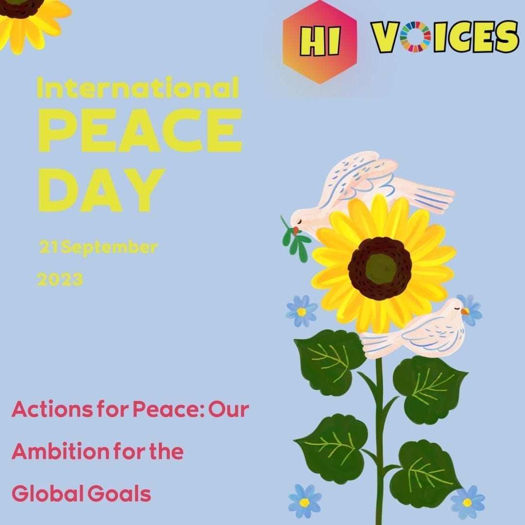 International Peace Day: Fostering Unity in a Divided World | by Hi ...
