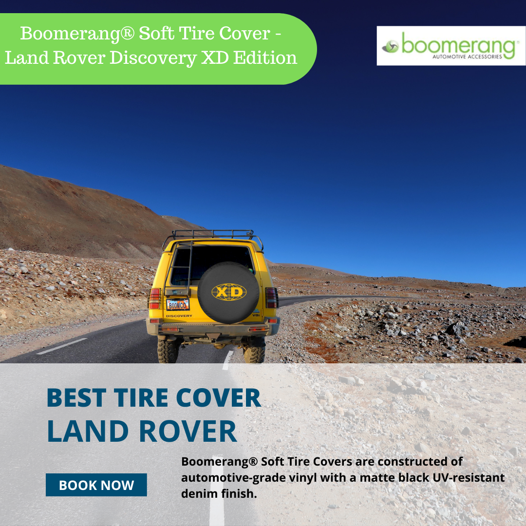 Boomerang® Soft Tire Cover — Land Rover Discovery XD Edition ...