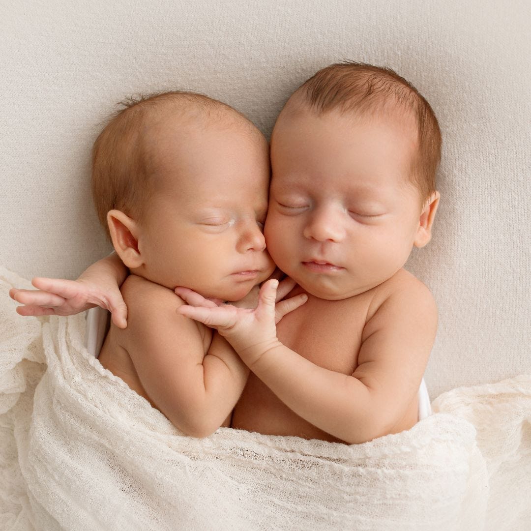 Twins: Born 87 Days Apart - The Daily Cuppa - Medium