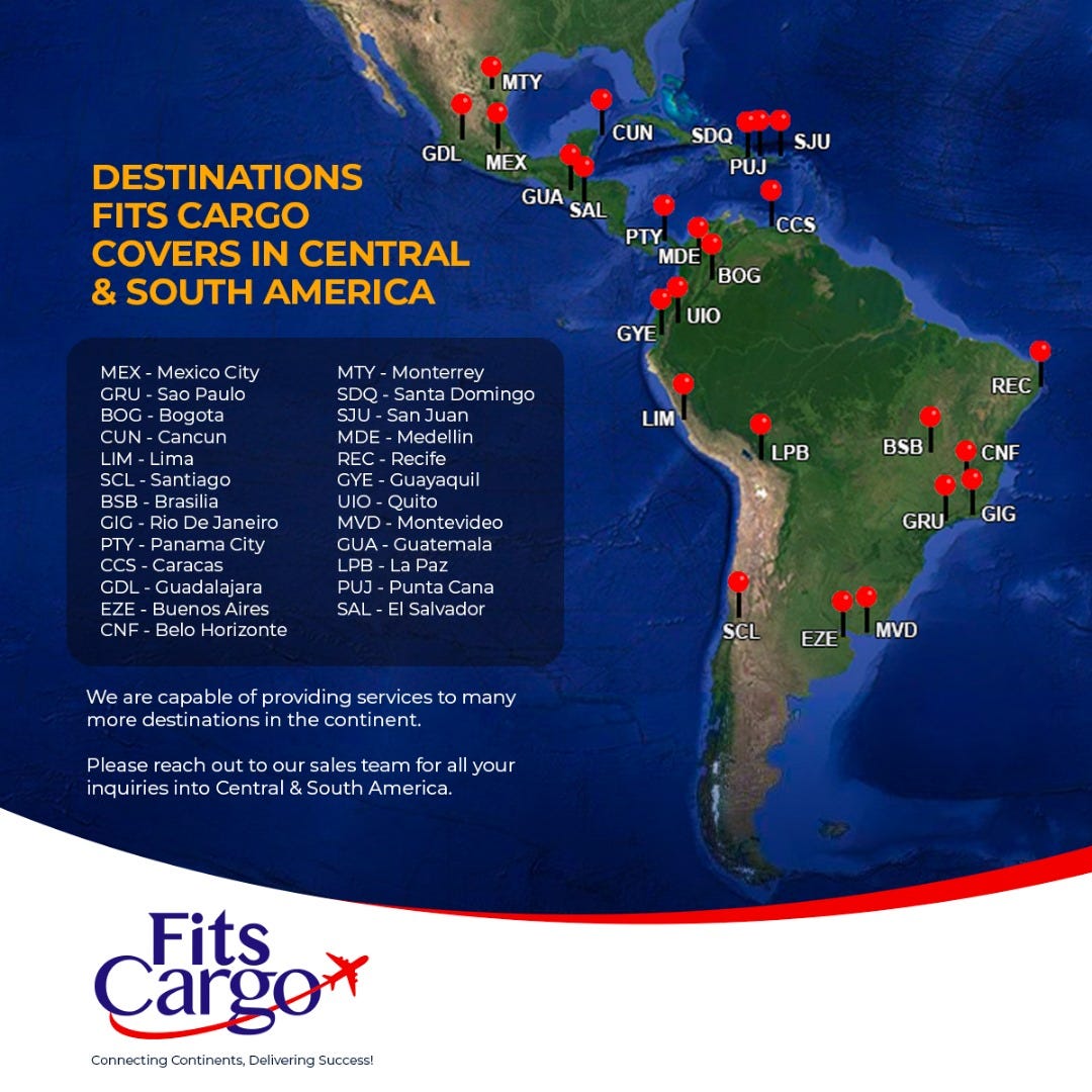 🌎 ️ Exploring Central and South America’s Heart with Fits Cargo, Your ...