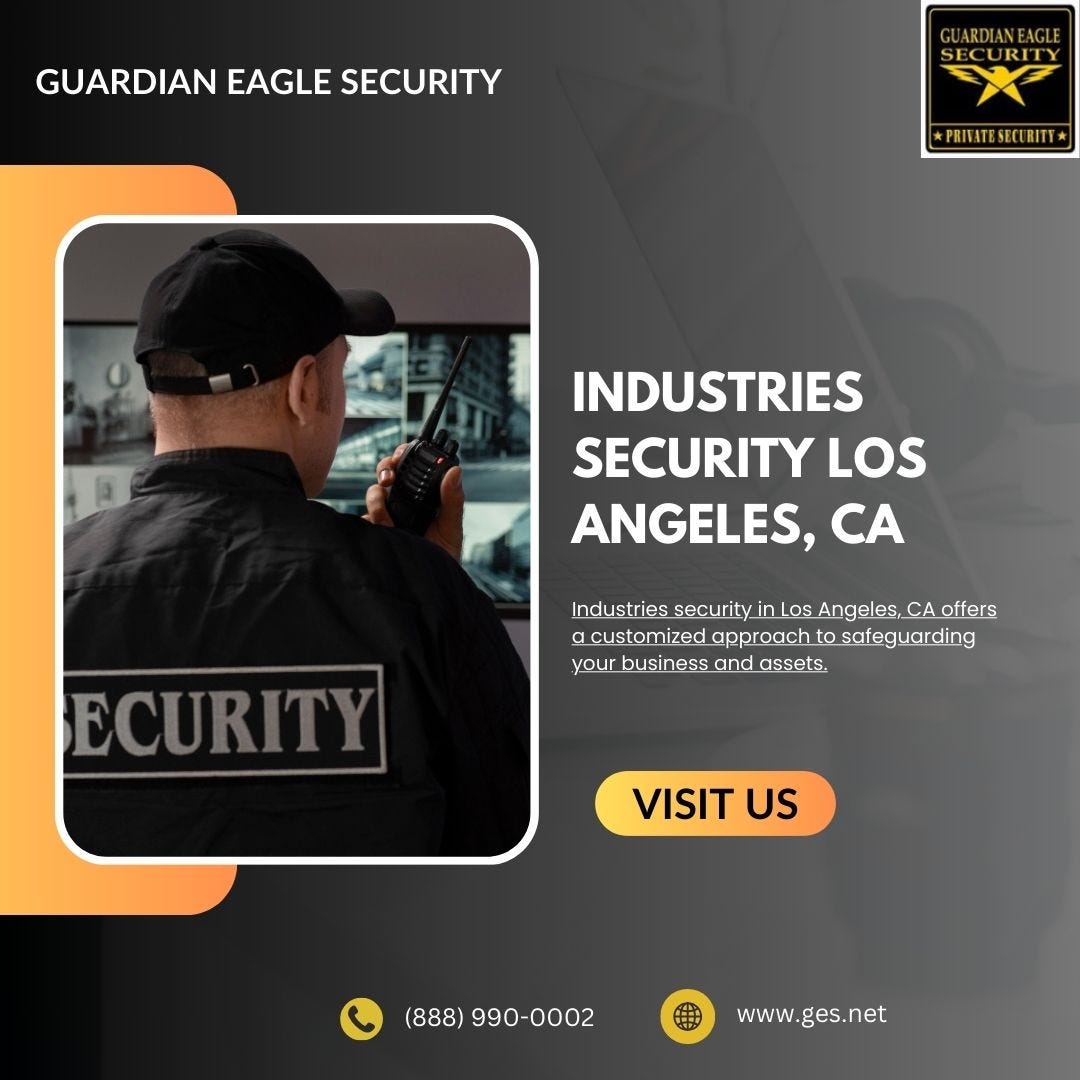 Security Guards in Los Angeles, CA: Comprehensive Solutions by Guardian ...