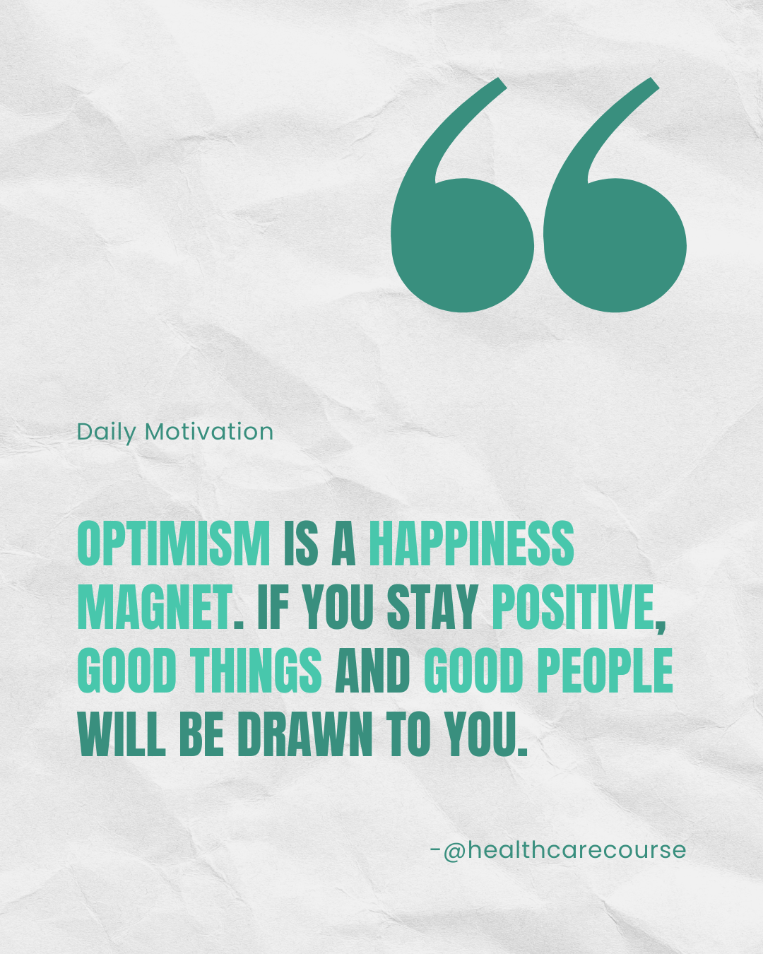 The Magnetic Power of Optimism: How Positivity Shapes Our Lives | by ...