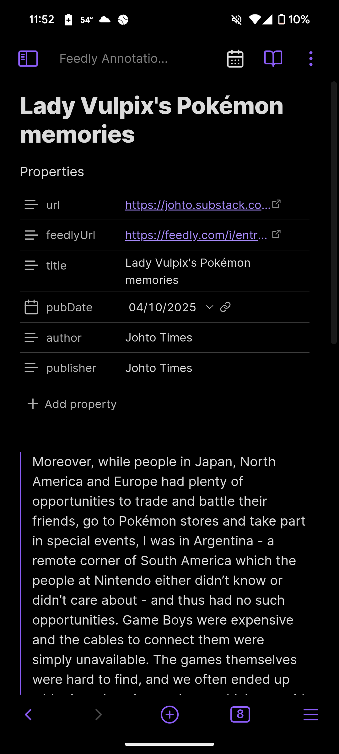 Catching up on news through Feedly’s API and ePub | by Nick Felker | Medium