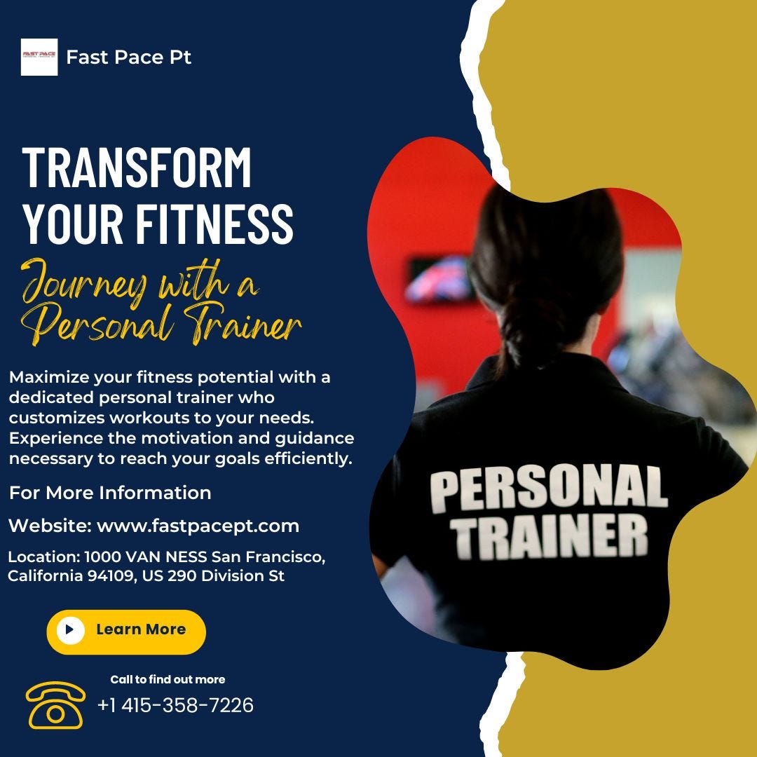 Transform Your Fitness Journey with a Personal Trainer - Fast pace ...
