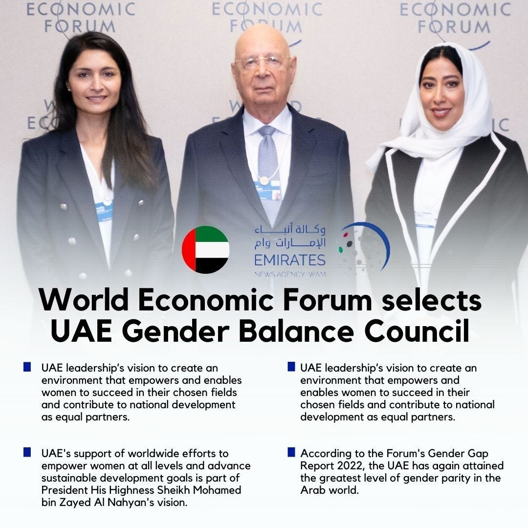 UAE GENDER BALANCE COUNCIL AS KNOWLEDGE PARTNER TO ADVANCE GENDER ...
