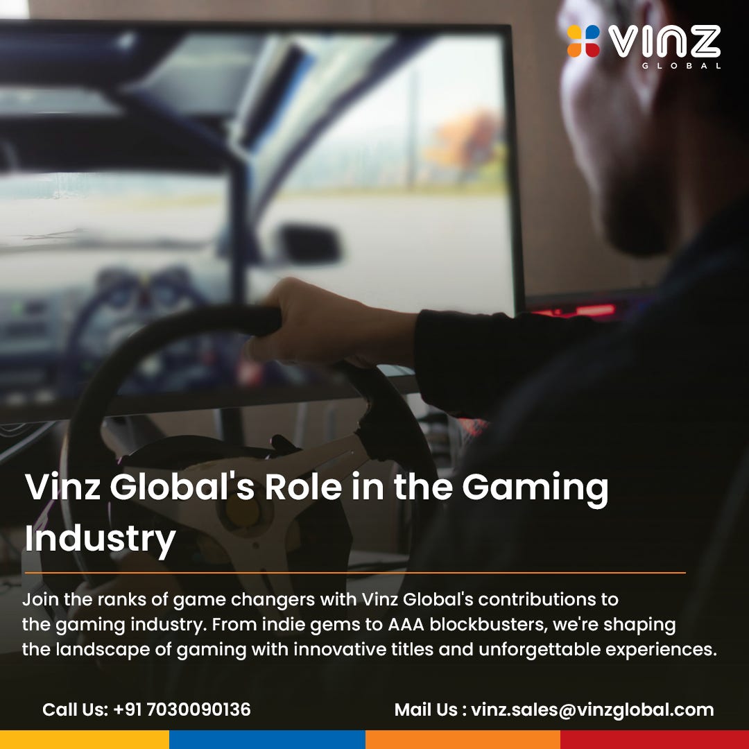 Vinz Global’s Role in the Gaming Industry - Vinzglobal Social - Medium