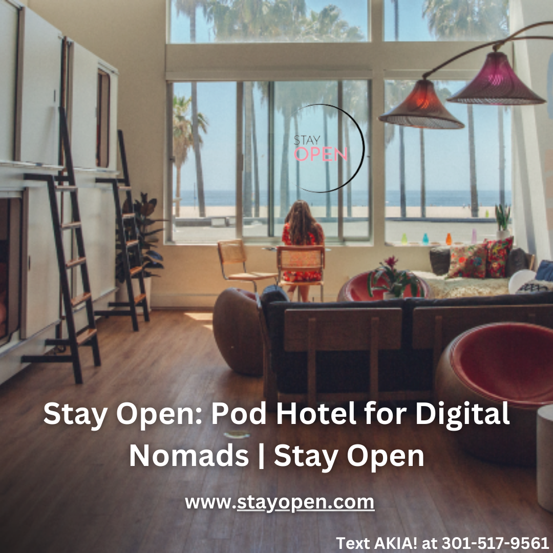 Stay Open: Pod Hotel for Digital Nomads | Stay Open - Stayopen - Medium