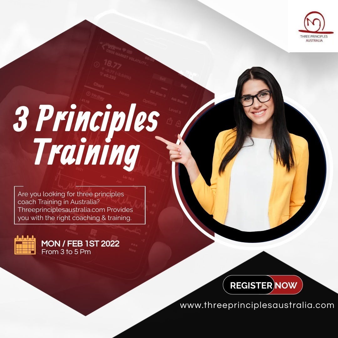 3 Principles Training With The Best Life Coach — Life Training For ...