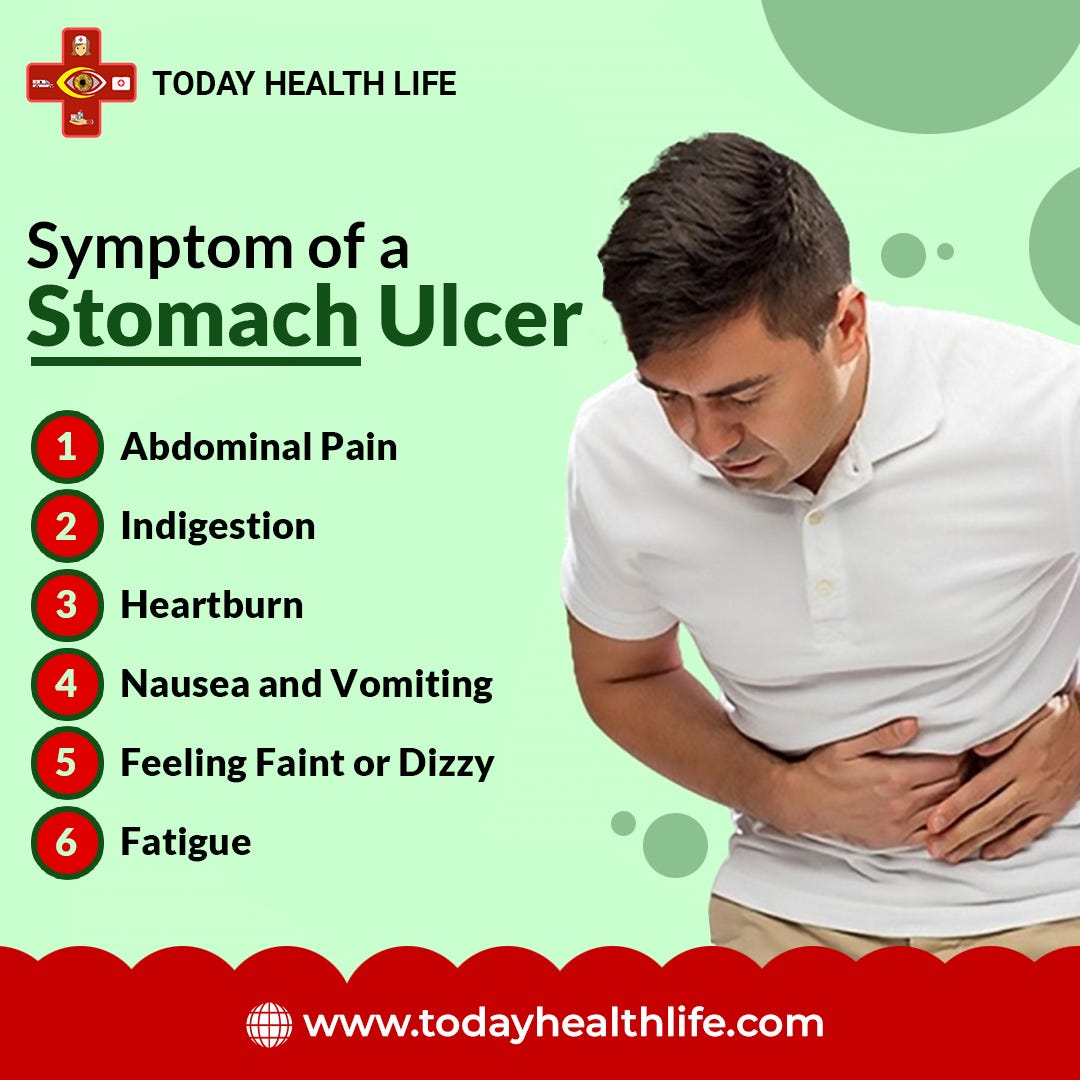 Symptom of a Stomach Ulcer - Today Health Life - Medium