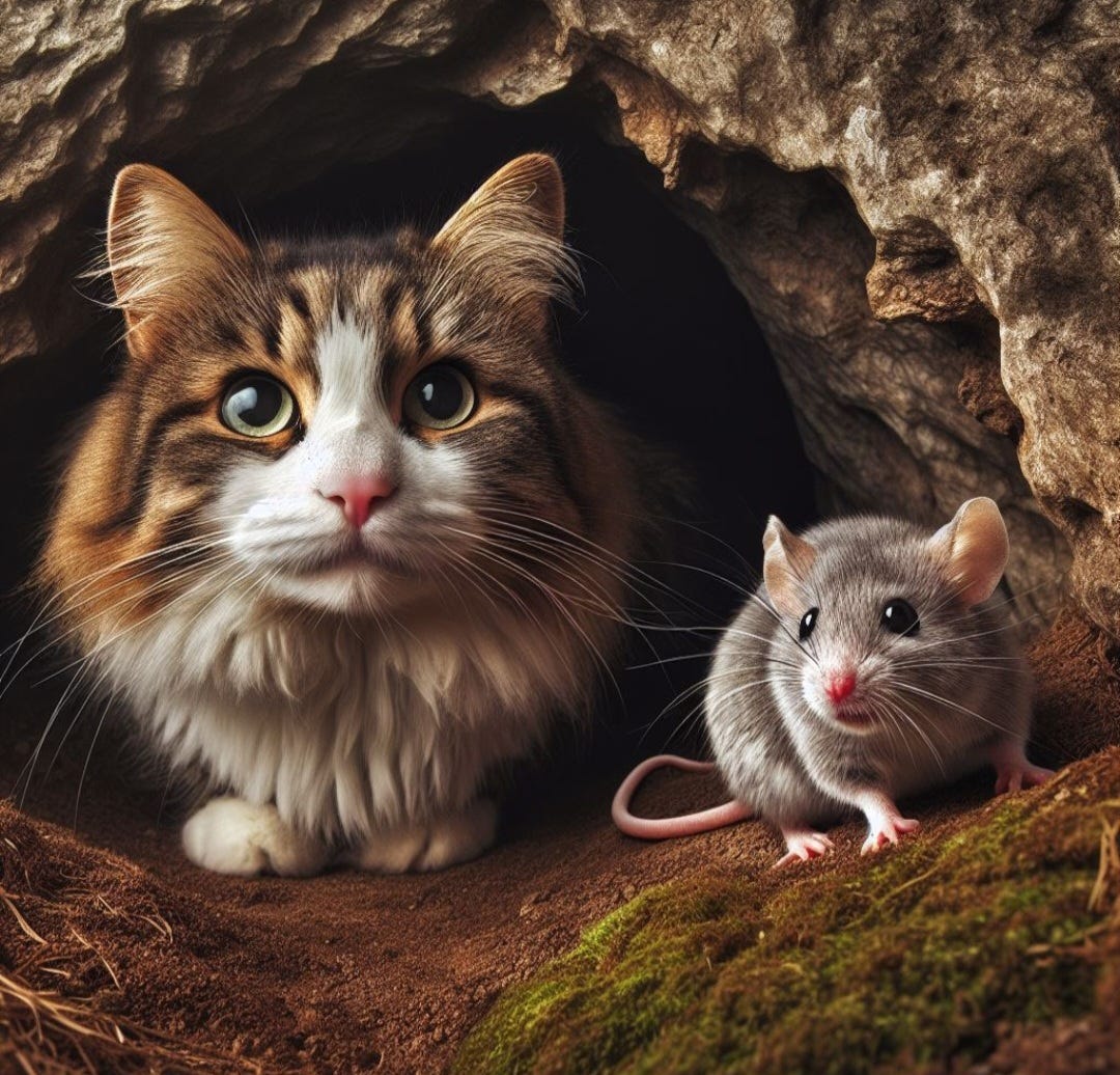 The Purrfect Compass, A Cat, a Mouse, and a Berry Bonanza | by ...