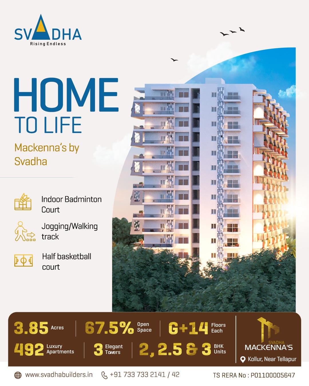 Discover Your Dream Home — 2BHK Flats for Sale in Tellapur | by svadha b | Medium