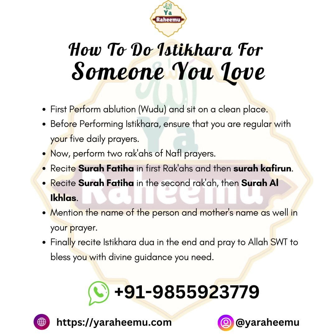 How To Perform Istikhara for The Person You Love | by Abdullah Hussain ...