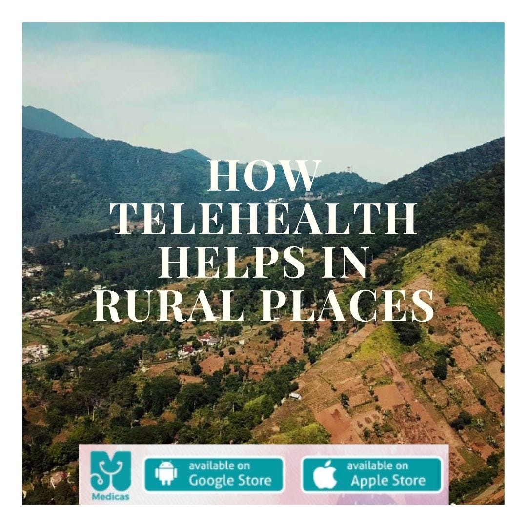 Advantages of Telemedicine in Rural Areas | Medium