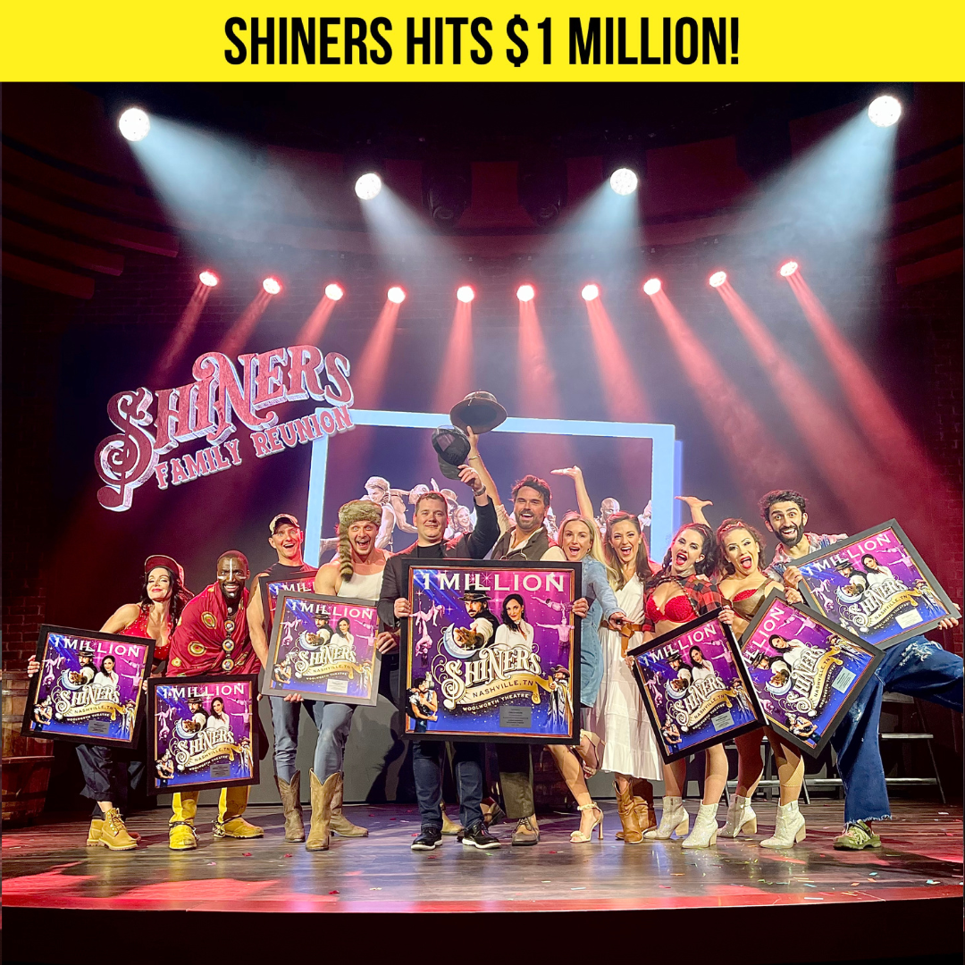 SHINERS NASHVILLE Residency Show Celebrates Major Milestone of $1 ...