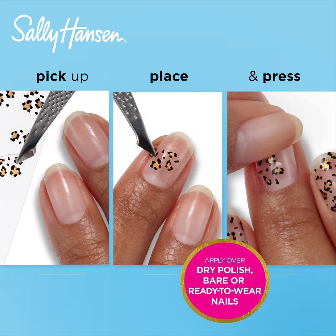 Unleash Your Creativity with Salon Effects Nail Accents Nail Art Decals ...