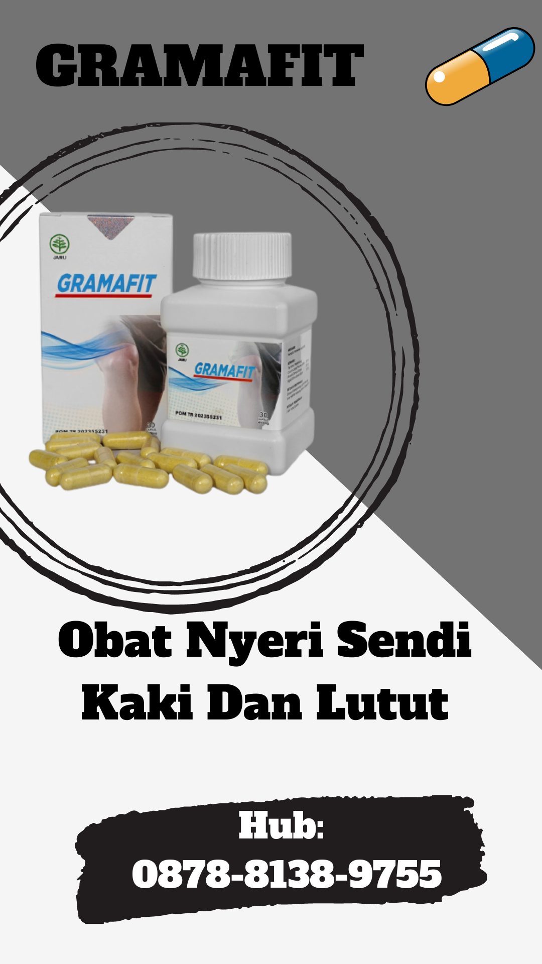 REKOMENDASI Obat Nyeri Sendi Kaki Dan Lutut Gramafit ORIGINAL, Hub ...