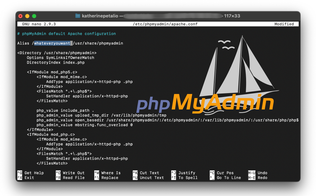How to Change the PHPMyAdmin Access URL | by Katherine Petalio-Amar | System Weakness