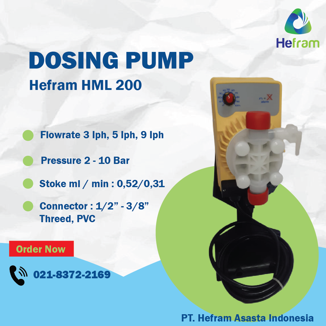 Dosing Pump Api 675 Hefram HML 200 | by Tinahefram | Medium