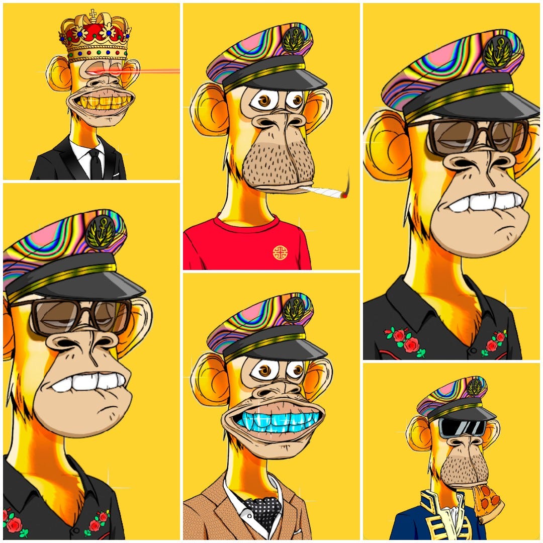 MYTIC X APES WE ARE THE COLLECTION APES IN GOLDEN MYTIC VERSION. WE ARE ...